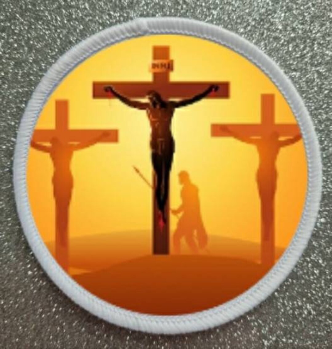 3 Inch Jesus Cross Christianity Patch Badge - Etsy