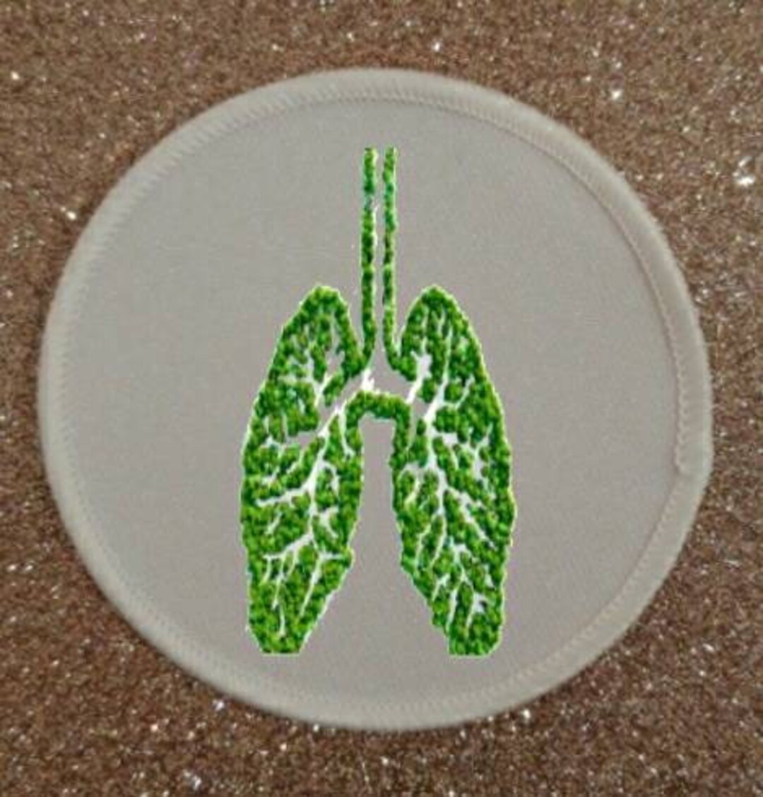 3 Inch Green Lungs Climate Change Awareness Patch Badge - Etsy