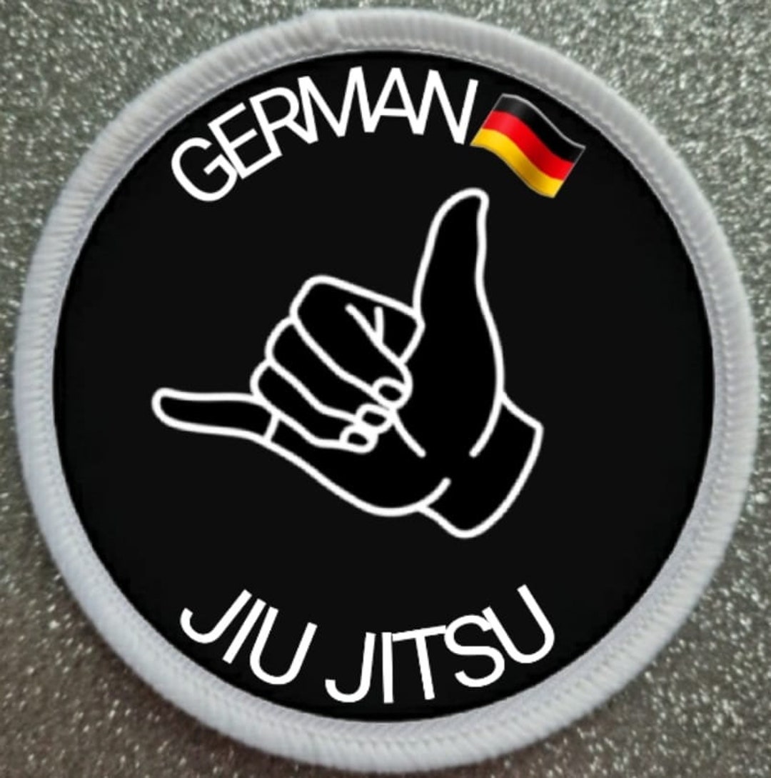 3 Inch German Jiu Jitsu Germany BJJ Patch Badge - Etsy