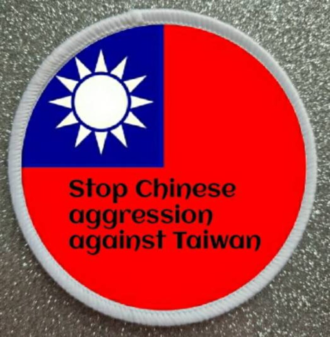3 Inch Taiwan Taiwanese Sovereignty Sublimation Patch Badge - Etsy