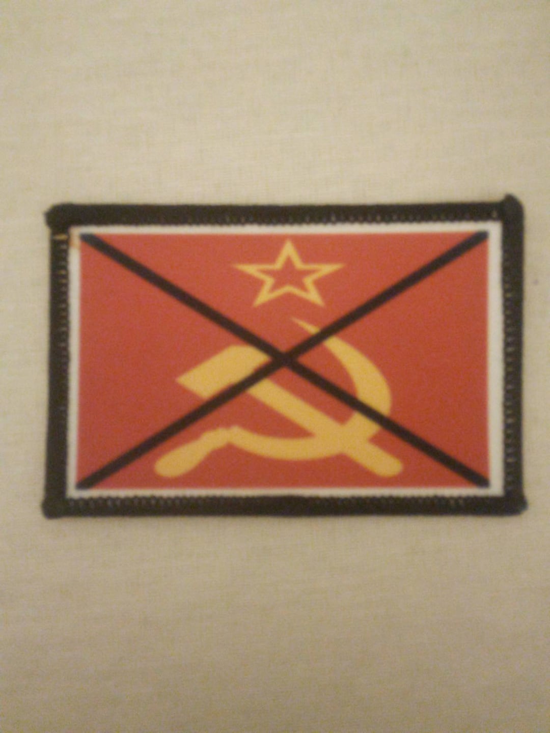 Anti Communism Pro Capitalism Flag 3 Inch Patch Badge - Etsy