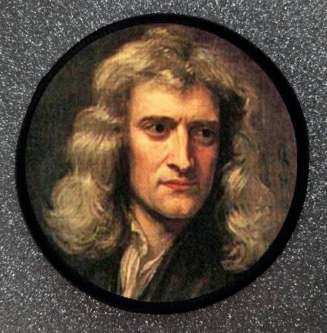 Isaac Newton 3 Inch Patch Badge - Etsy