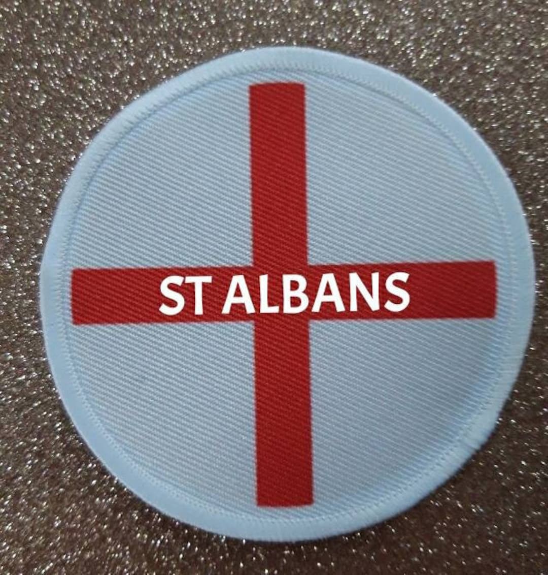 3 Inch St Albans England Patch Badge - Etsy