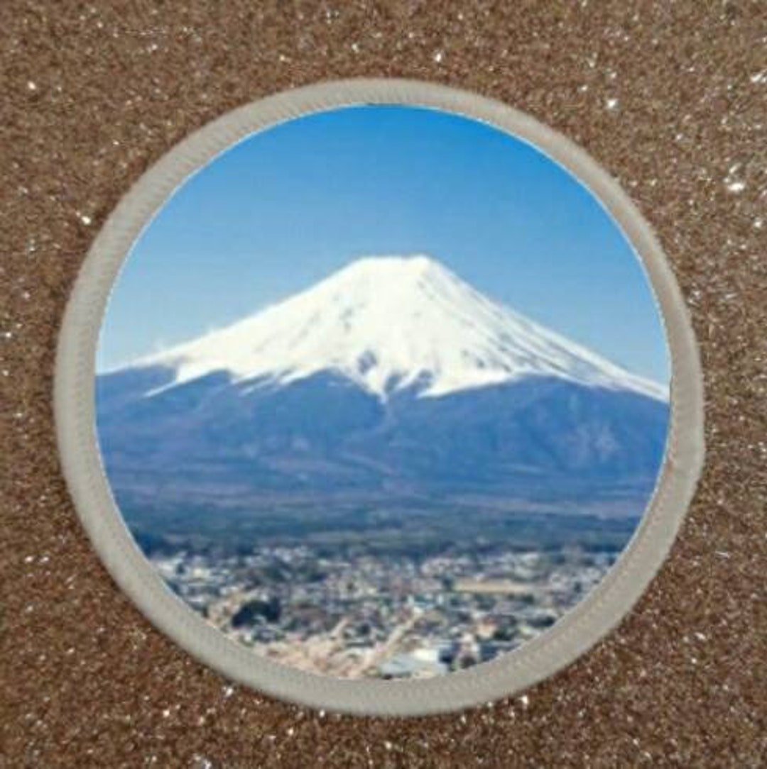 Mount Fuji Japan 3 Inch Patch Badge - Etsy