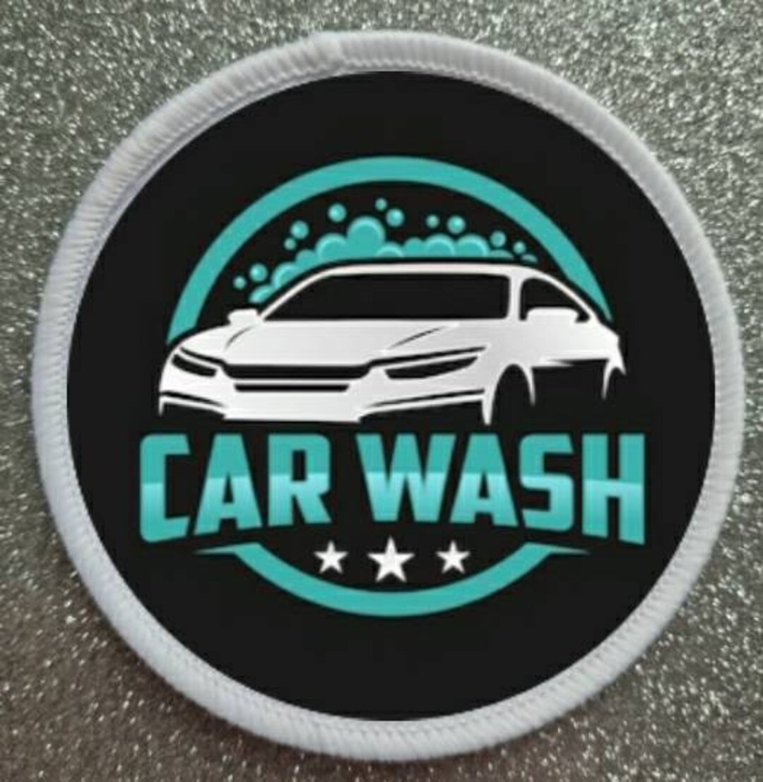 3 Inch Car Wash Patch Badge - Etsy