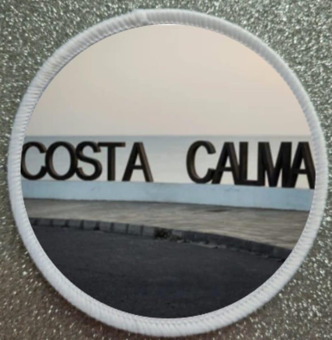 3 Inch Costa Calma Fuerteventura Sign Patch Badge. - Etsy