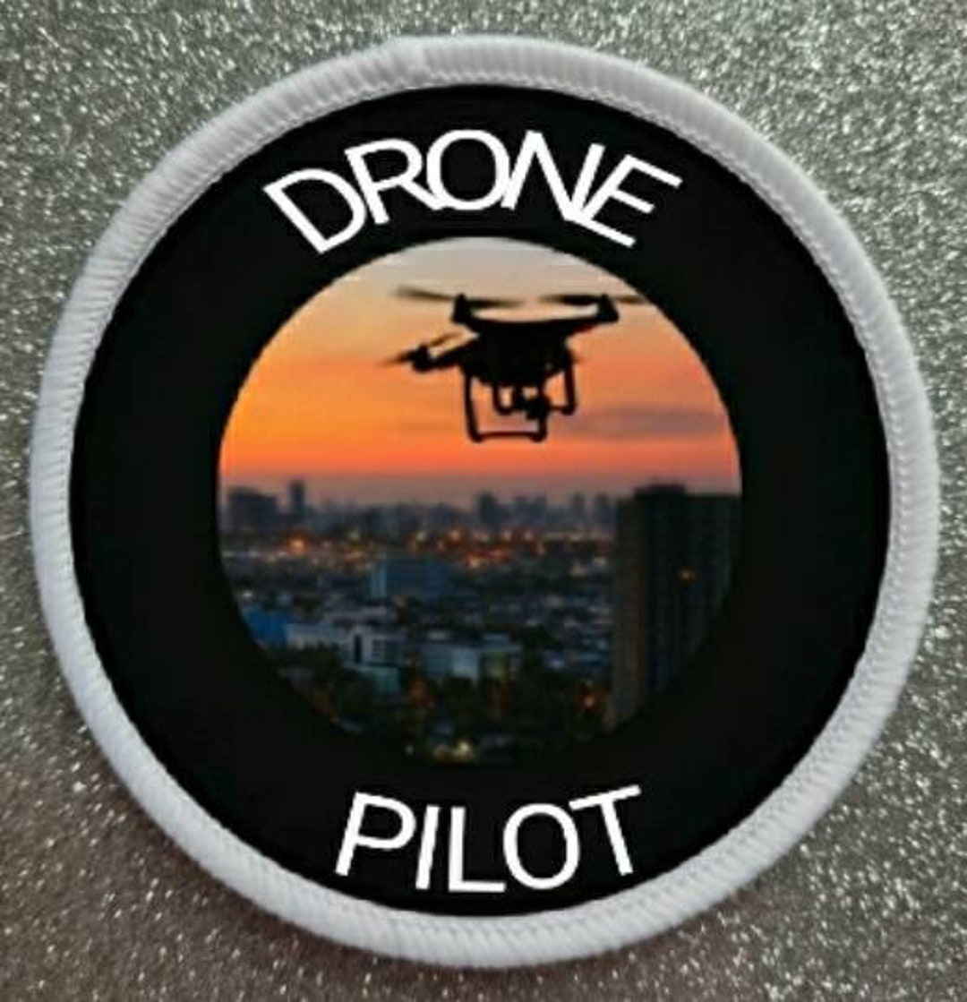 3 Inch Drone Pilot Sublimation Patch Badge. - Etsy