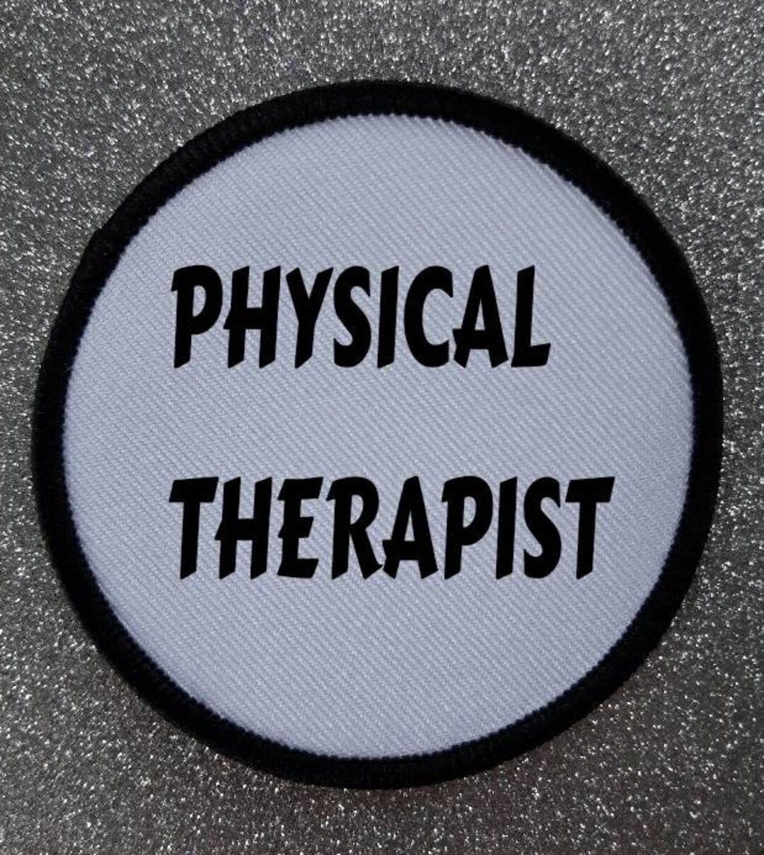 3 Inch Physical Therapist PT Patch Badge - Etsy