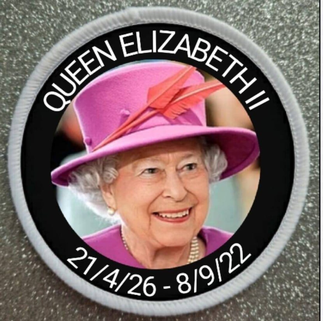 3 Inch Her Majesty Queen Elizabeth of the United Kingdom Patch Badge - Etsy
