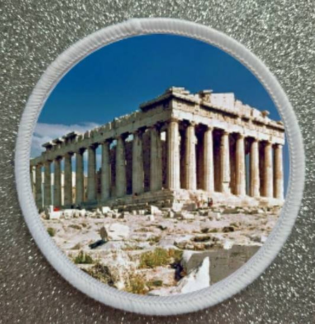 3 Inch Acropolis of Athens Greece Patch Badge - Etsy
