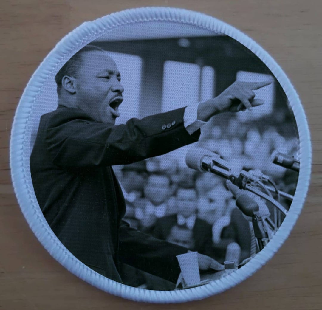 Civil Rights Movement Martin Luther King 3 Inch Patch Badge - Etsy