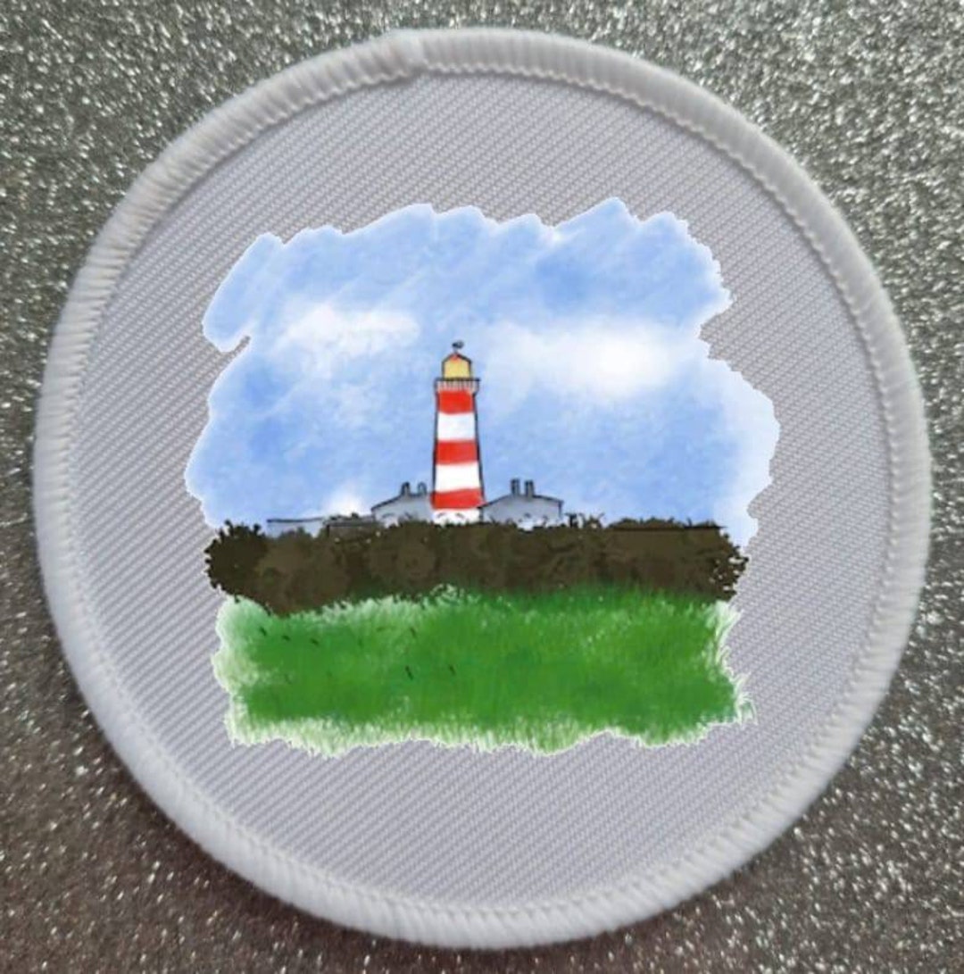3 Inch Lighthouse Patch Badge - Etsy