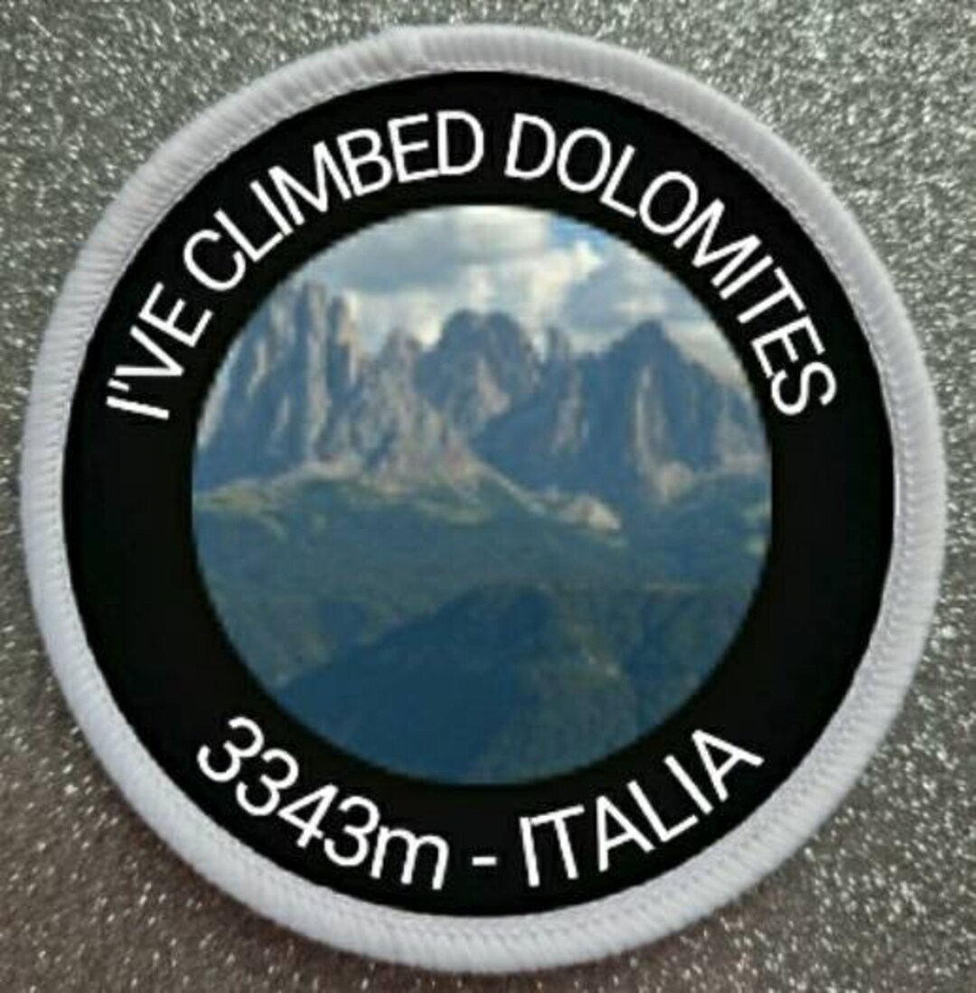 3 Inch Dolomites Italy Patch Badge - Etsy