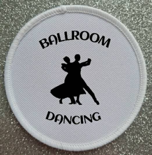 3 Inch Ballroom Dancing Patch Badge - Etsy