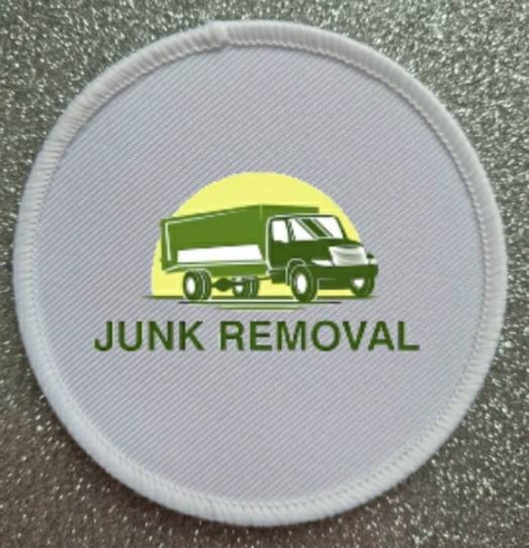3 Inch Junk Removal Patch Badge - Etsy