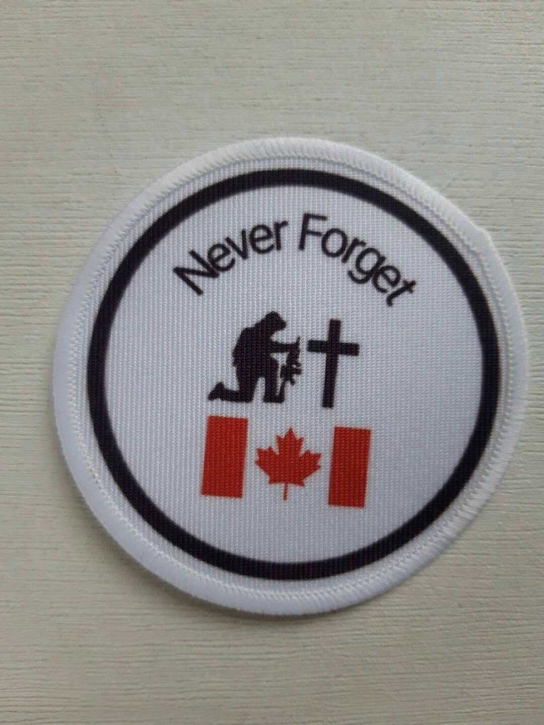 3 Inch Never Forget the Fallen Canadian Military Heros Allied Forces ...