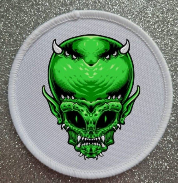 3 Inch Alien Zombie Patch Badge - Etsy