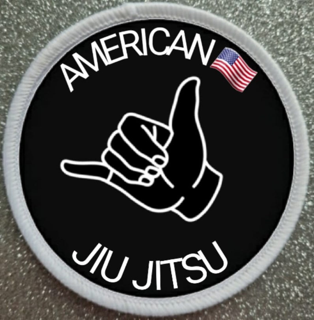 3 Inch American Jiu Jitsu USA BJJ Patch Badge - Etsy