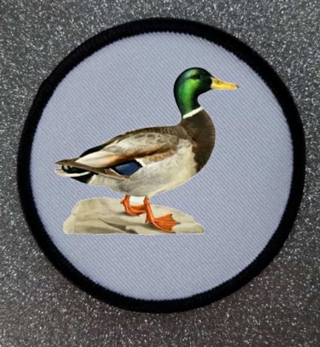 3 Inch Duck Patch Badge - Etsy