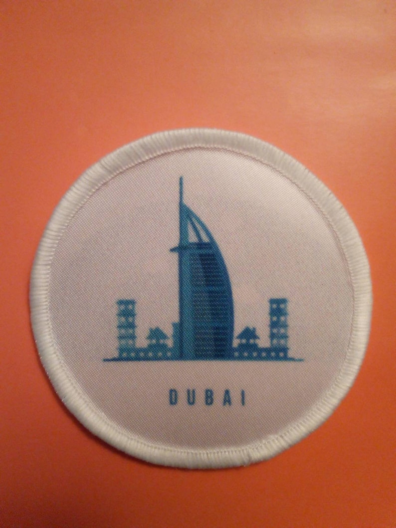 Dubai UAE Travel 8cm Patch Badge - Etsy