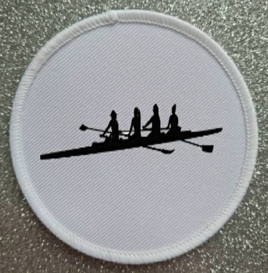 3 Inch Rowing Patch Badge - Etsy