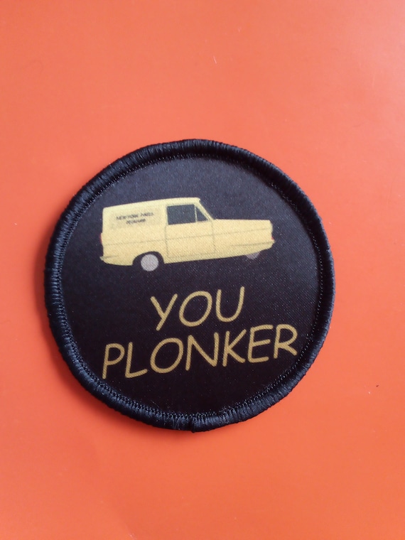 Classic 80s TV You Plonker 3 Inch Patch Badge - Etsy UK