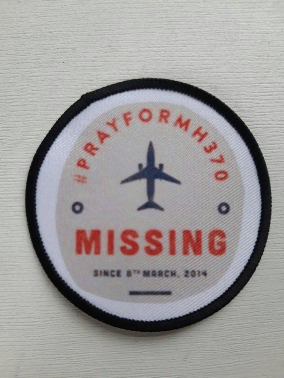Pray for Missing Flight MH370 3 Inch Patch Badge | Etsy