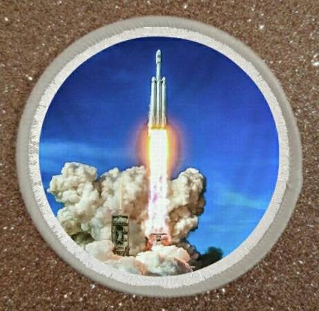 3 Inch Rocket Launch Patch Badge - Etsy