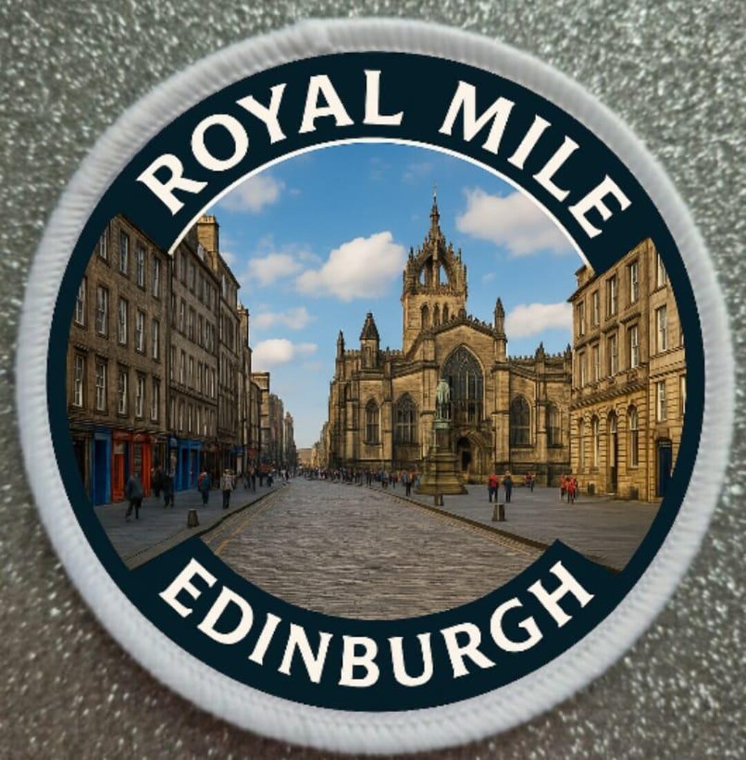 3 Inch Royal Mile Edinburgh Scotland Patch Badge - Etsy