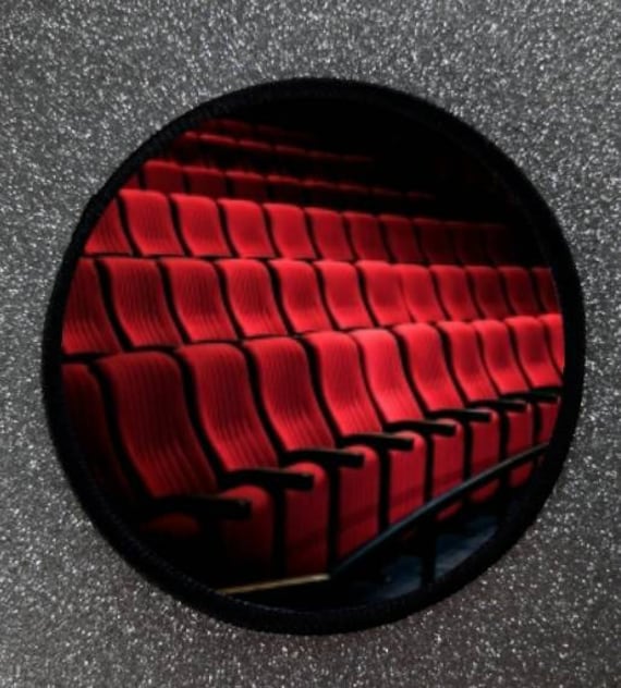 3 Inch Theatre Cinema Scene Patch Badge | Etsy