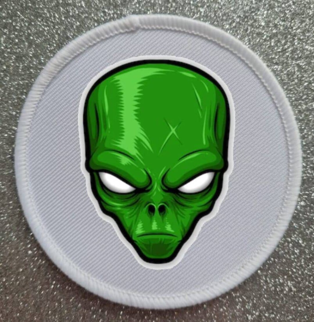 3 Inch Alien Patch Badge - Etsy
