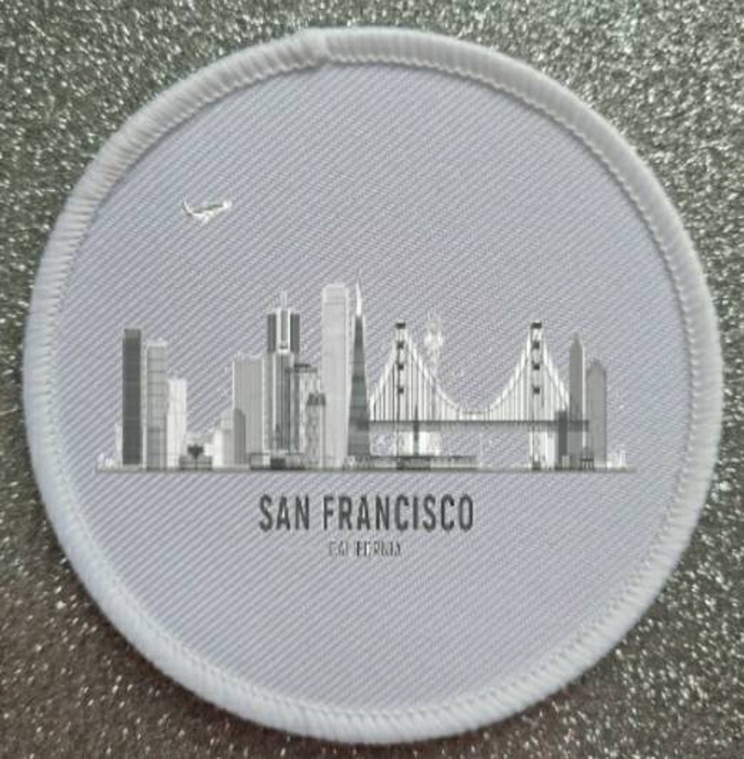 3 Inch San Francisco Patch Badge - Etsy