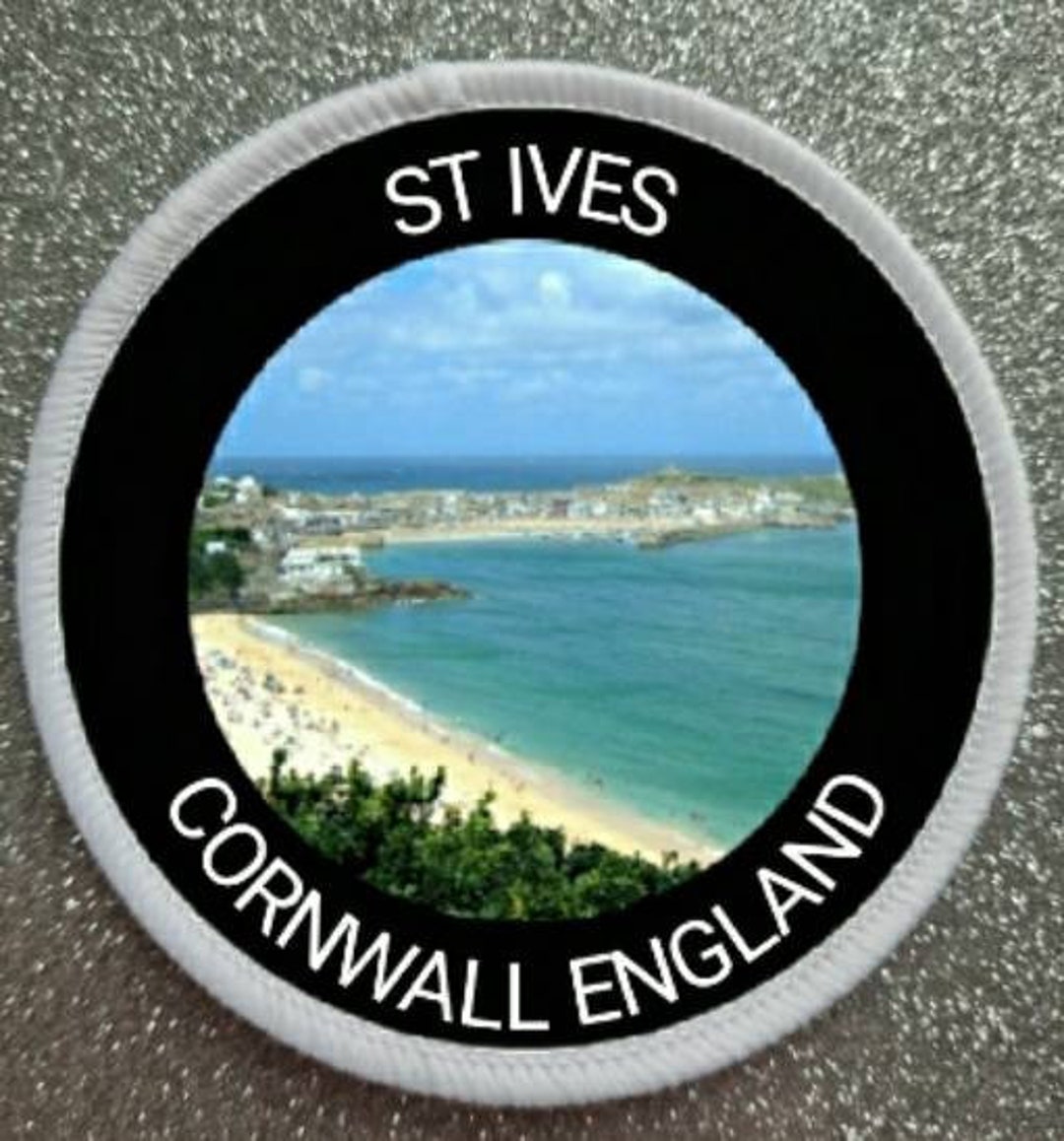 3 Inch St Ives Cornwall Patch Badge - Etsy UK