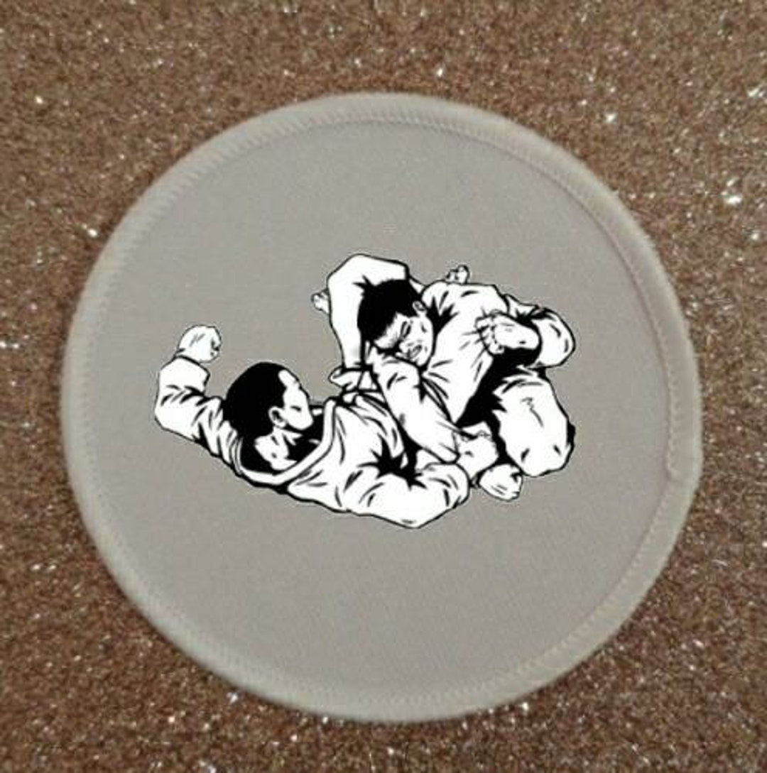 7 Inch Large BJJ Jiu Jitsu Patch Badge - Etsy