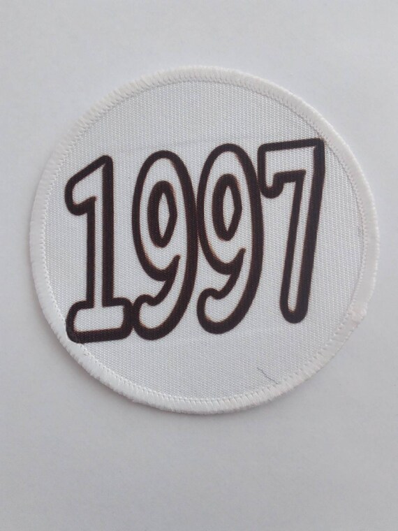 1997 Year 3 inch Patch Badge - Gem