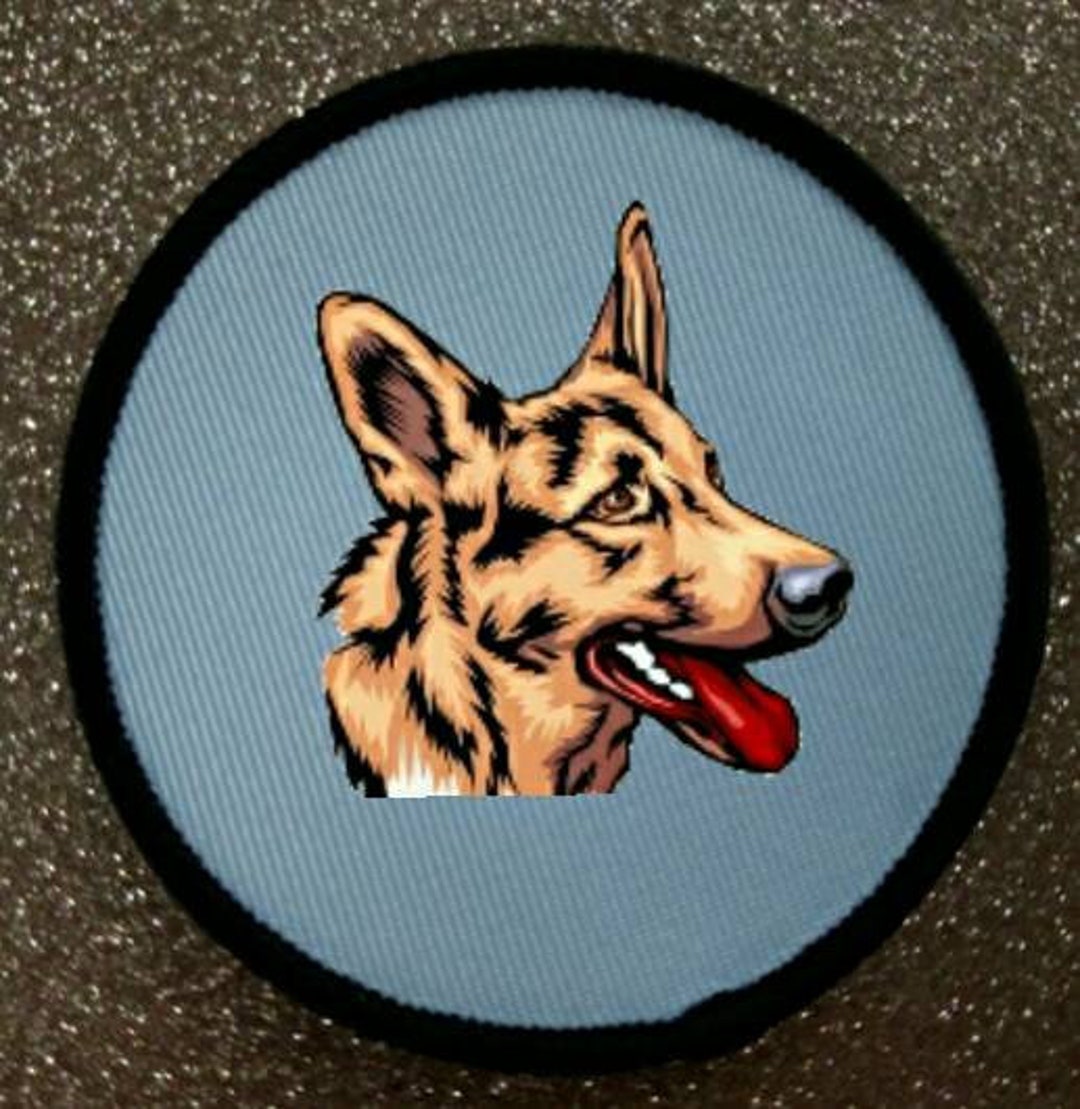 3 Inch German Shepherd Patch Badge - Etsy