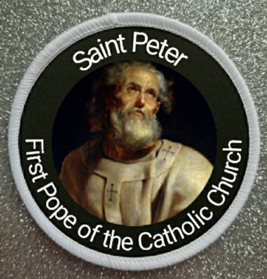 3 Inch St Peter Patch Badge - Etsy