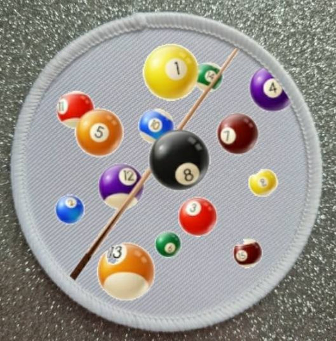 3 Inch Pool Patch Badge - Etsy