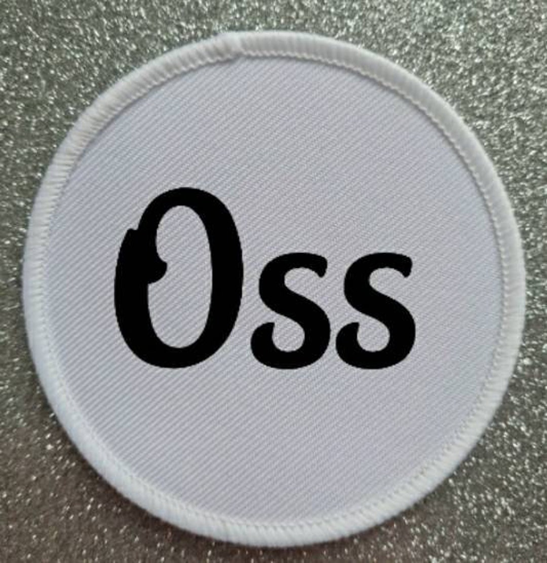 3 Inch Oss BJJ Jiu Jitsu Patch Badge - Etsy