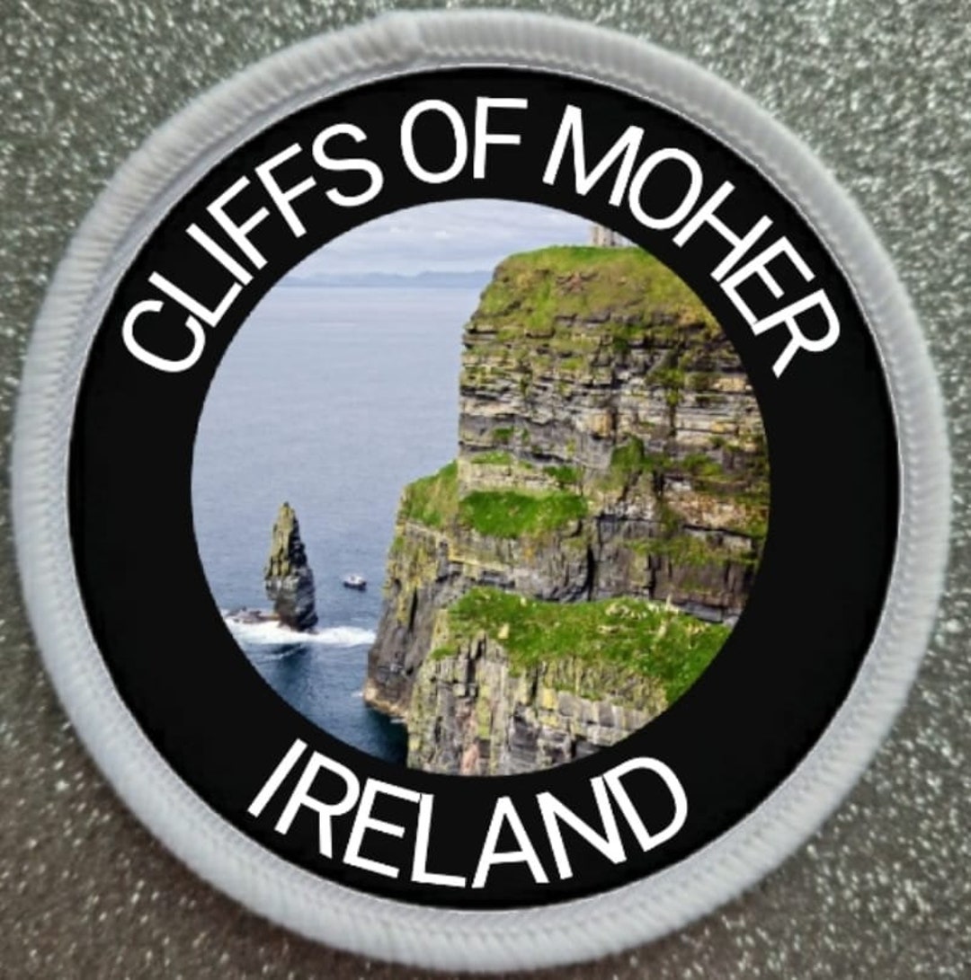 3 Inch the Cliffs of Moher Ireland Patch Badge - Etsy