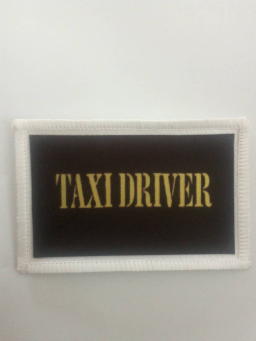3 Inch Taxi Driver Patch Badge - Etsy