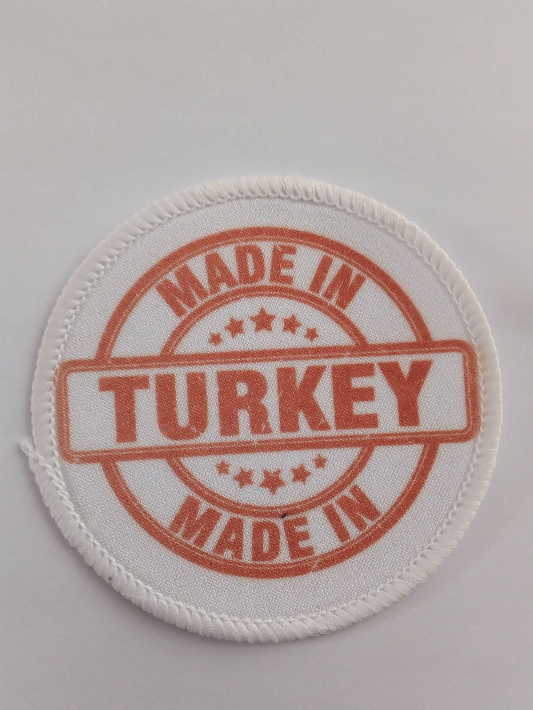 3 Inch Turkey and Proud Made in Turkey Patch Badge - Etsy