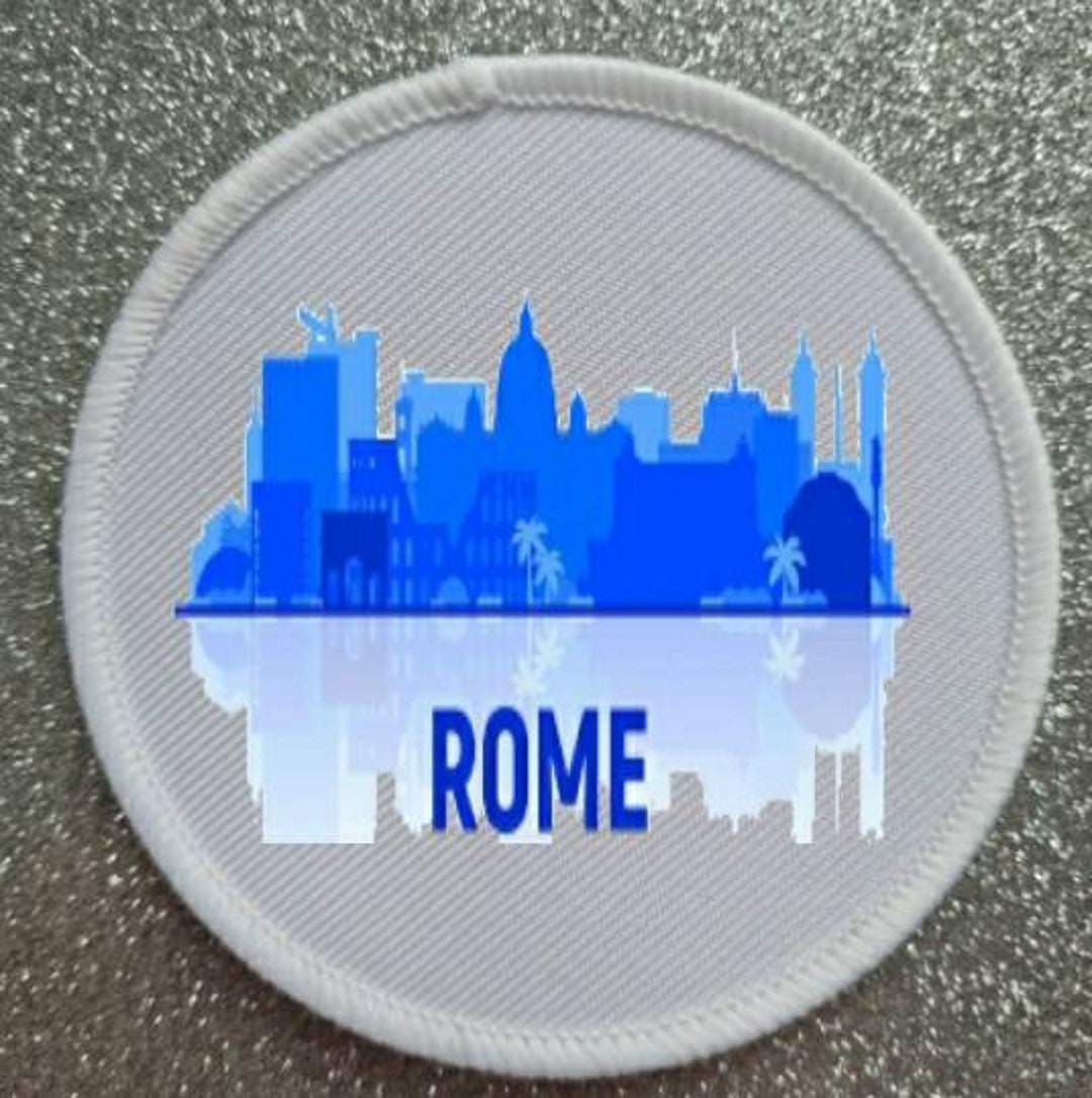 3 Inch Rome Italy Patch Badge - Etsy