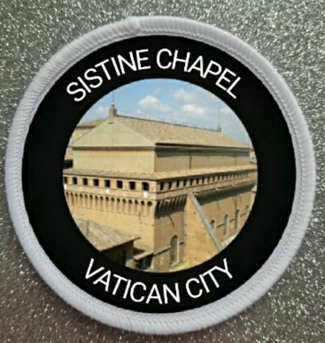 3 Inch Sistine Chapel Vatican City Patch Badge - Etsy