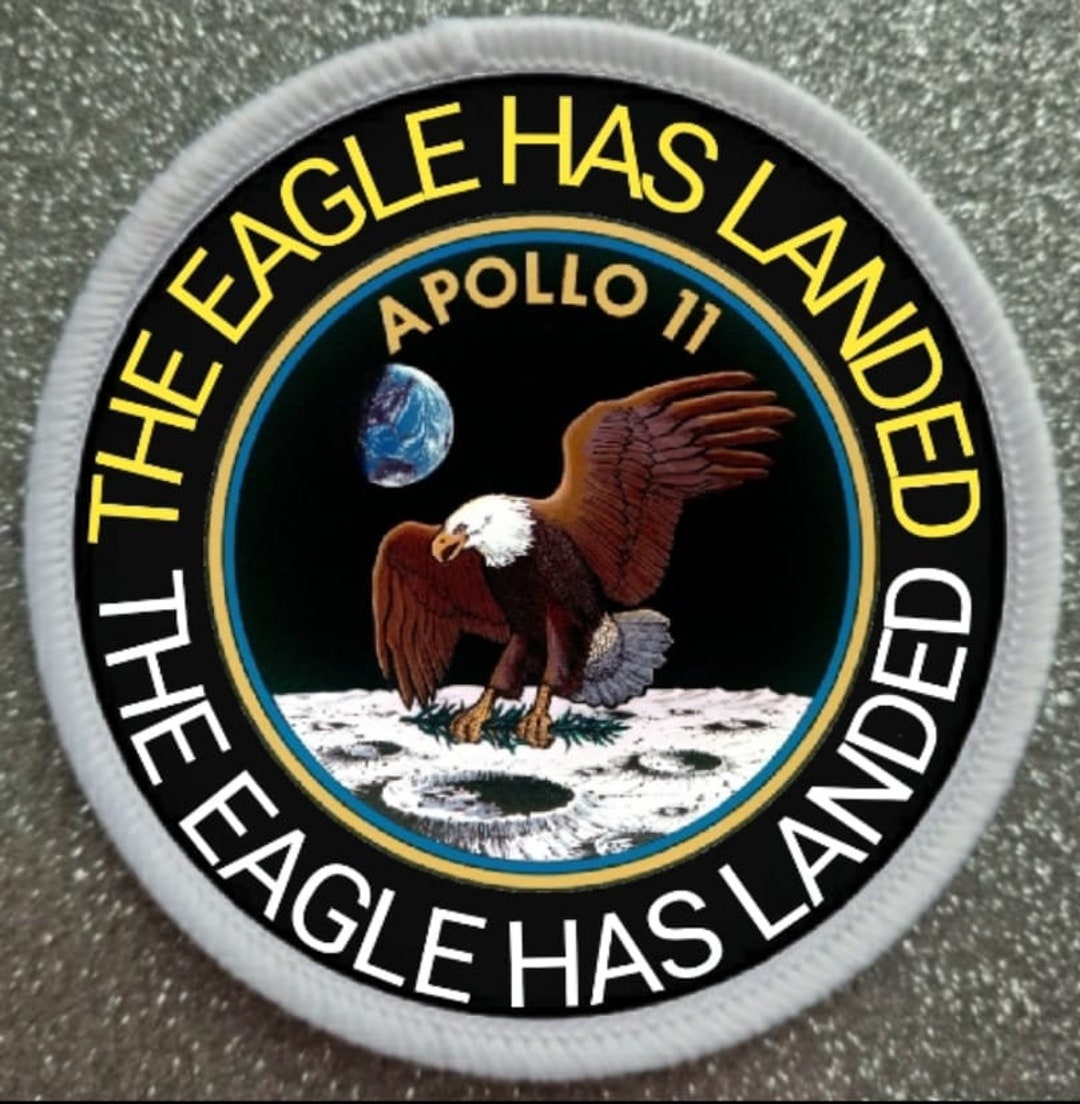 3 Inch Apollo 11 Space Patch Badge - Etsy