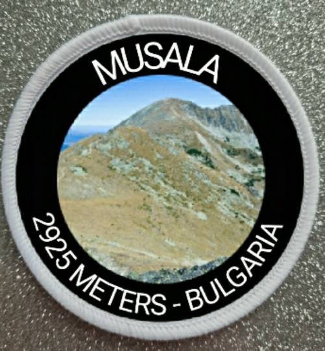 3 Inch Musala Bulgaria Patch Badge - Etsy