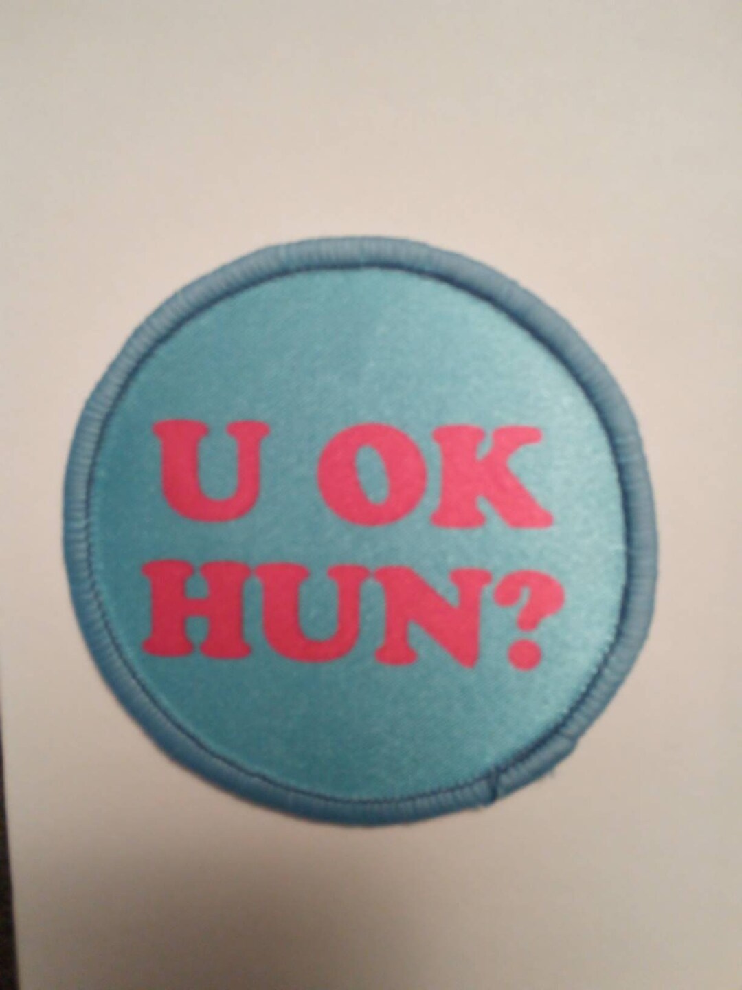 U OK Hun Attention Seeket 3 Inch Patch Badge Bag Biker - Etsy