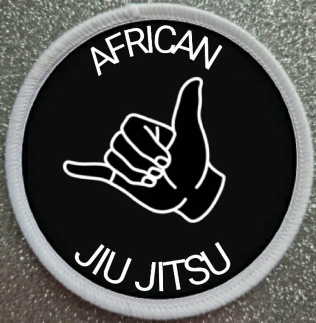 3 Inch African Jiu Jitsu Africa BJJ Patch Badge - Etsy