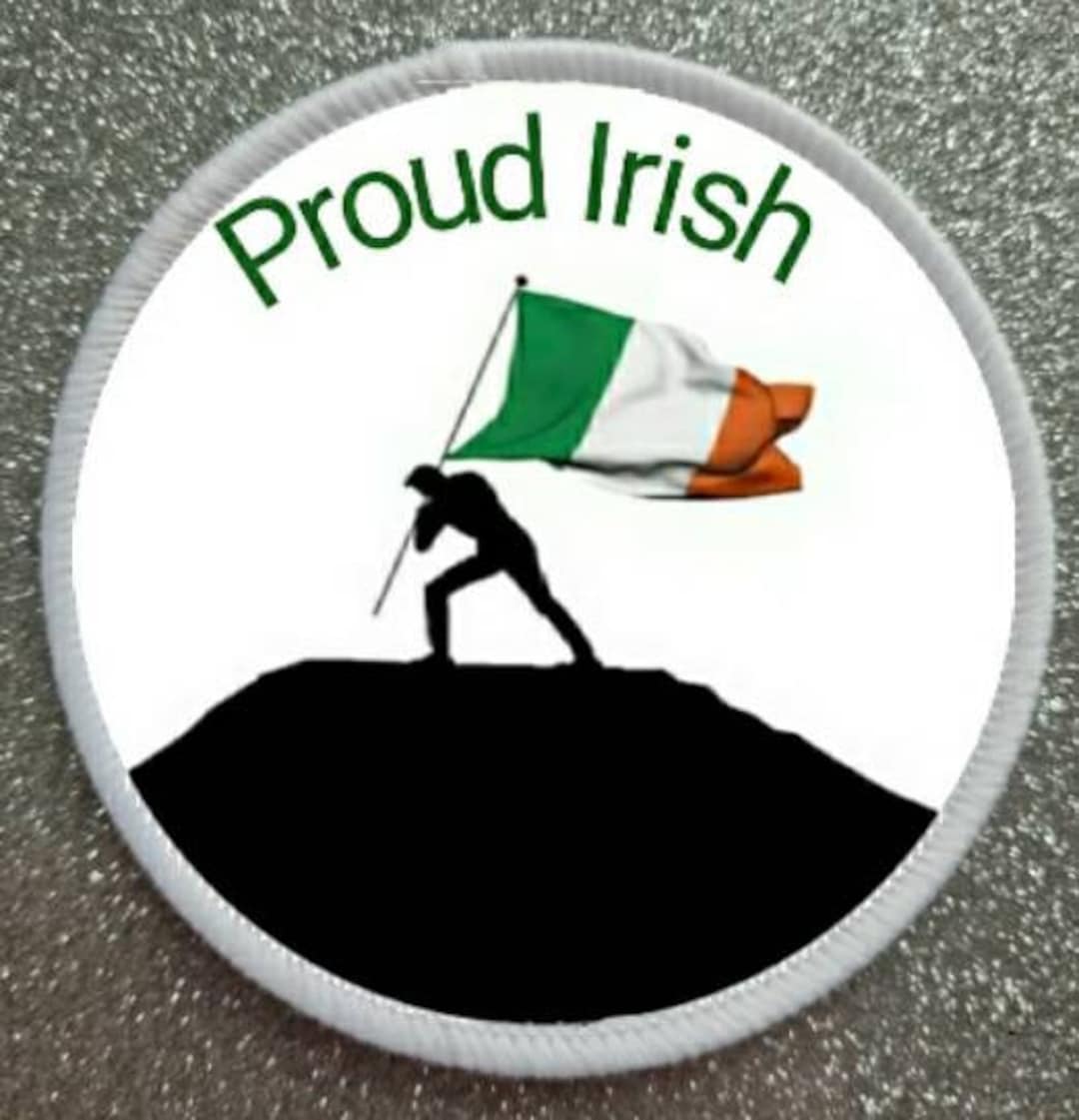 3 Inch Proud Irish Ireland Patch Badge - Etsy
