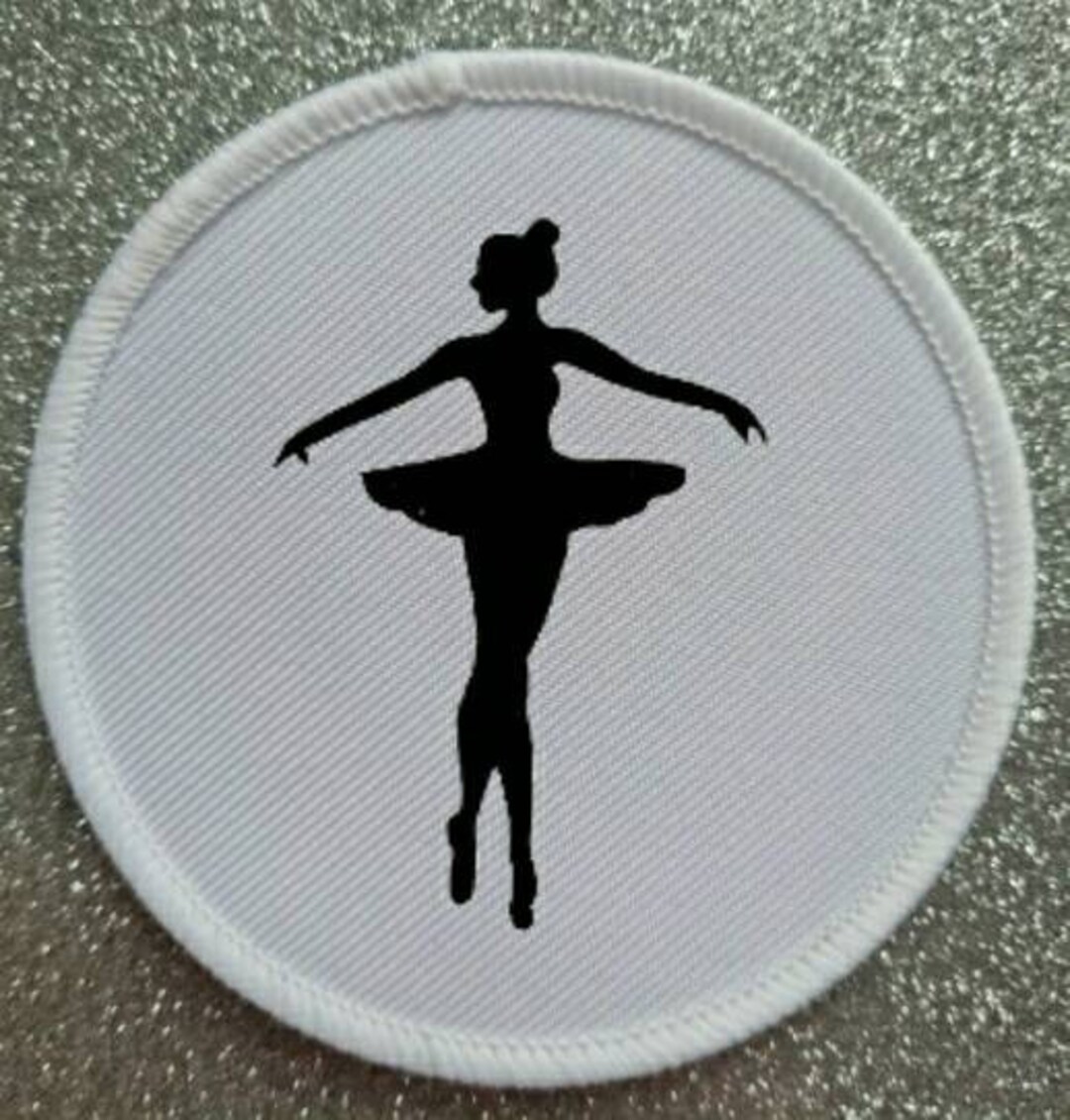 3 Inch Ballet Dancing Patch Badge - Etsy